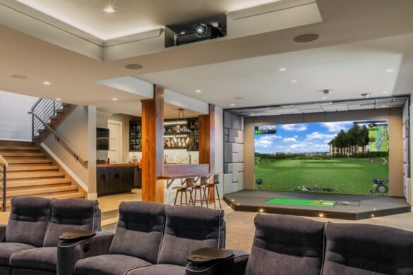 Custom Golf Simulators for Home & Business | Strongwood